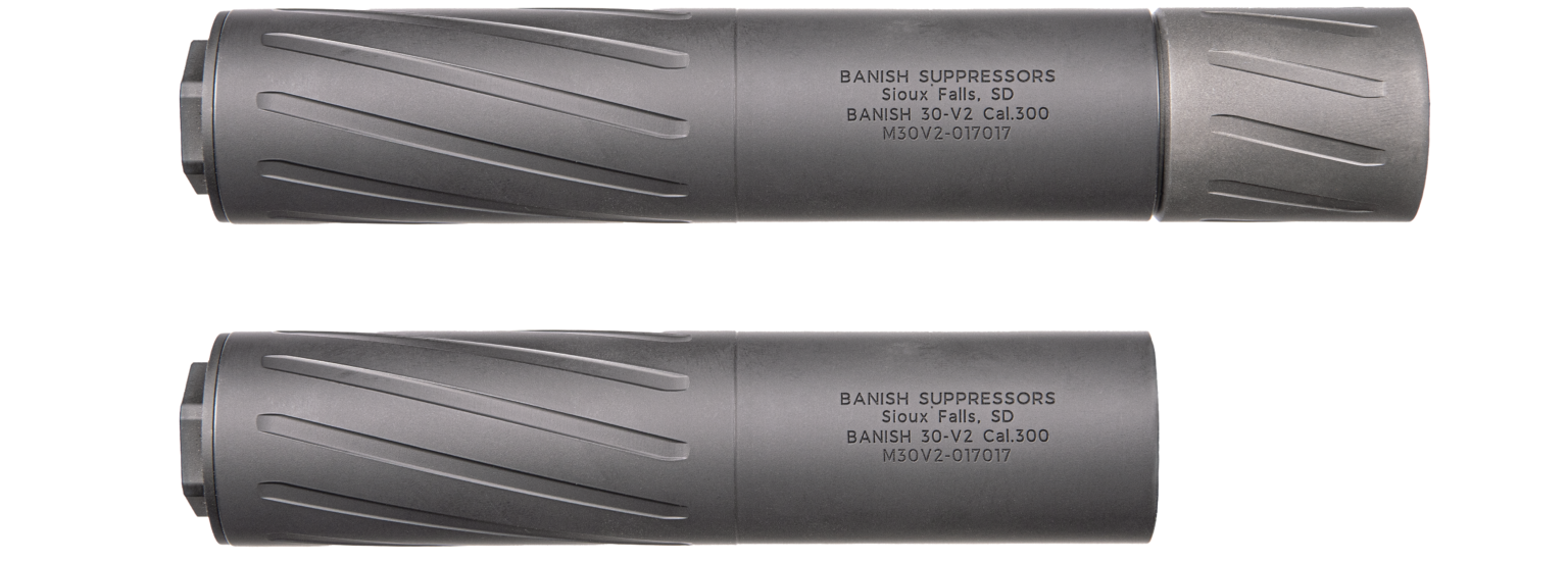 BANISH 30-V2: Modular Titanium Hunting Suppressor
